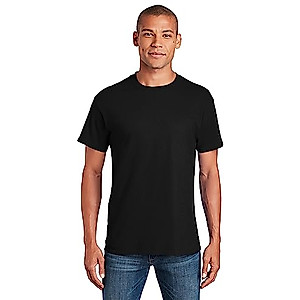 Gildan Heavy Cotton T-Shirt G5000, Black (10-Pack), X-Large