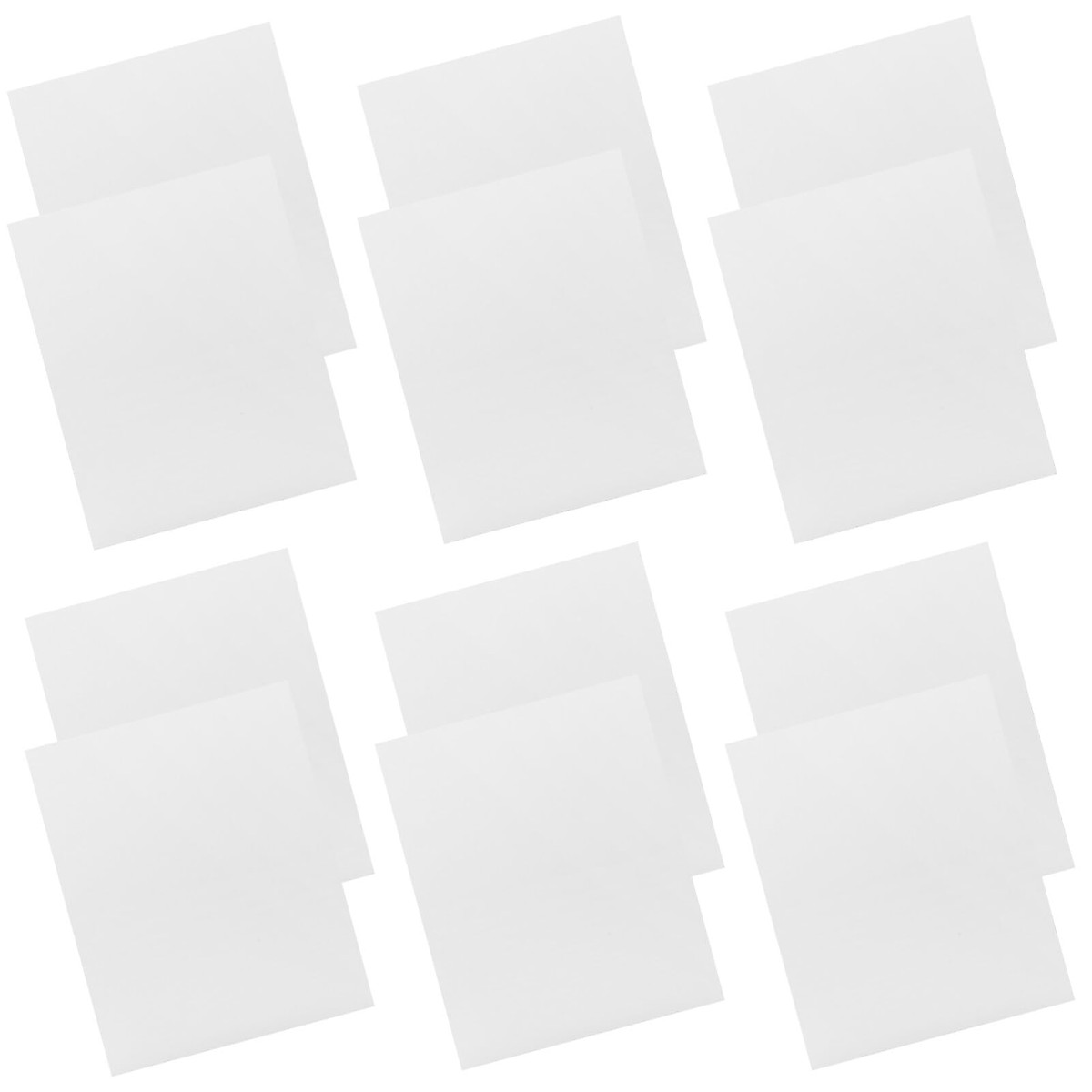 60 Sheets Self-adhesive Printing Paper Large Label Stickers Sticker Label Printer Paper Label Paper Decal Print Labels Stickers Adhesive Printable Paper Sticker Blank Labels