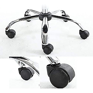 MayNuo Chair Ergonomic Chair Computer Swivel Chair Office Chair Pu Upholstered Seat Office Desk Chair Headrest Recliner Game Chair/Brown