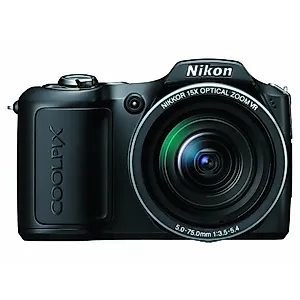 Nikon Coolpix L100 10 MP Digital Camera with 15x Optical Vibration Reduction (VR) Zoom