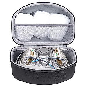 co2CREA Hard Travel Case Replacement for 3M Reusable Face Piece