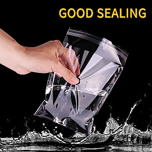 Kyswwellbag Cellophane Bags, 3x5 Inches 200 Pcs Cookie Bags Sealed Self Adhesive Reusable Transparent Cellophane Bags for Packaging Cookies, Gifts, Favors, Products,Candy