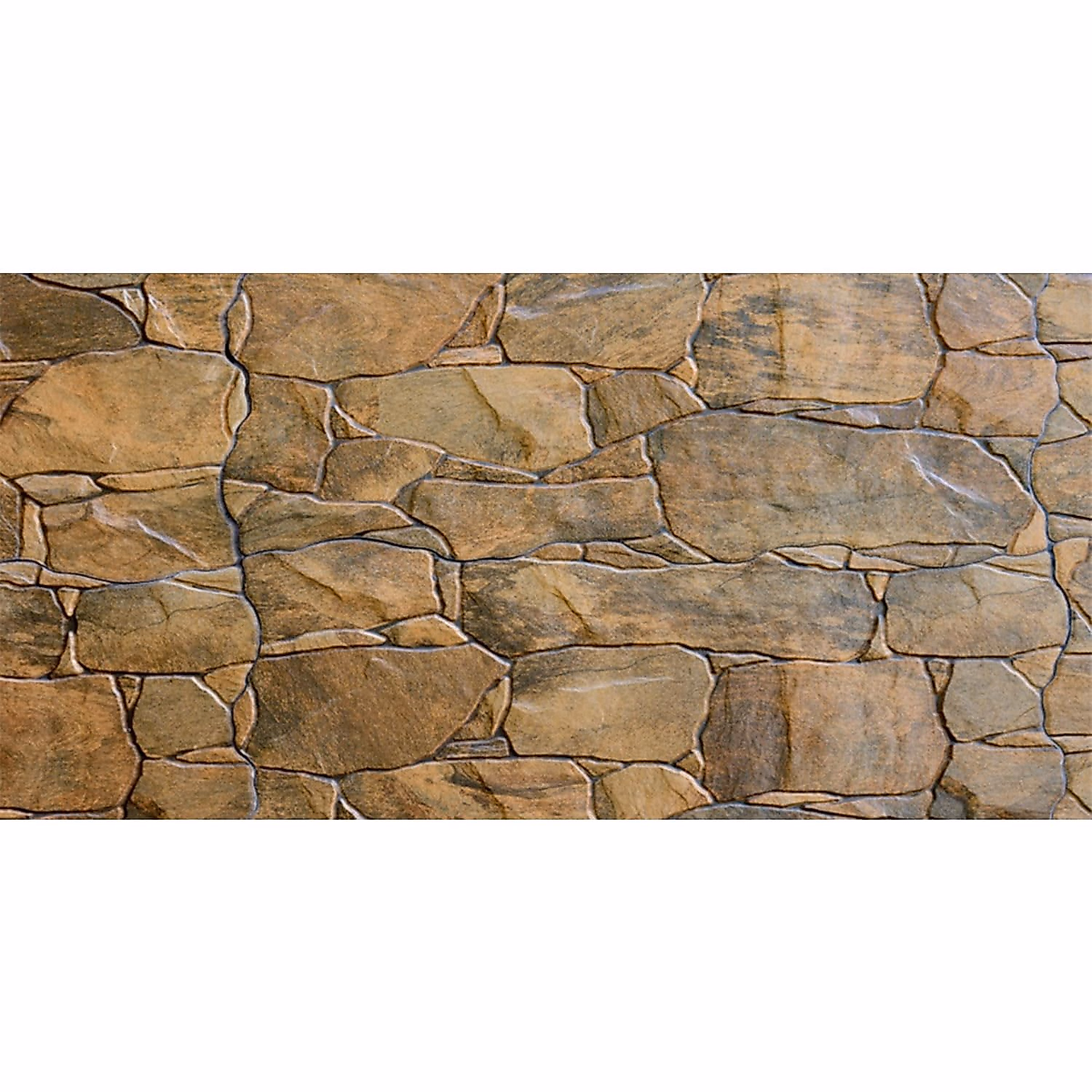 AWERT Stone Aquarium Background Rocky Fish Tank Background Rock Terrarium Background 48x24 inches Vinyl