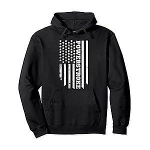POWERSTROKE AMERICAN FLAG PULLOVER HOODIE