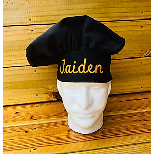 Personalized Chef Hat - Custom Embroidery, Poplin Floppy Design, Unisex for Men & Women. Perfect for Chefs!