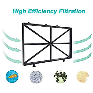 Jvfnxpm 9991433-R4 Spring Cartridges Filter Panels for Dolphin M200 M400 M500, Nautilus CC Plus, M4 M5, Wave 65 Wave 90, C3 C4, Oasis Z5i Oasis Z5 Robotic Pool Cleaners - 4 Pack