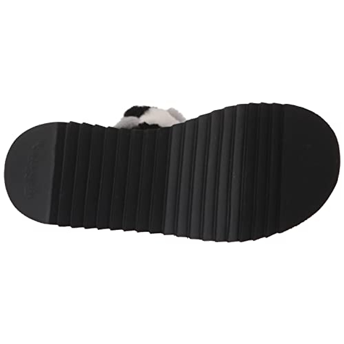 Koolaburra by UGG Women's YA-Baby Slide Sandal, Black Multi, 5