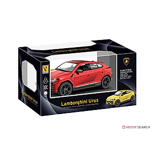 100 CLASSIC Licensed Remote Control Car Lamborghini Urus Series Compatible 1:24 Scale Full Function Electric Sport Racing Hobby Toy Car (Red, 1:24)