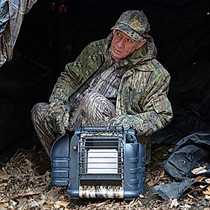 Mr Heater MH12B 12000 BTU Hunting Buddy Portable Propane Heater, Camo (2 Pack)