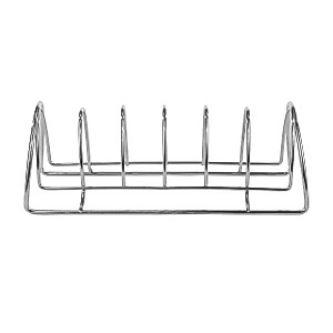 Spectrum Diversified St. Louis Kitchen Lid Holder Organizer for Plates, Cutting Boards Bakeware, Cooling Racks, Pots & Pans, Serving Trays, and Reusable Containers, Chrome
