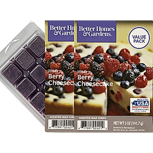Better Homes and Gardens Wild Berry Cheesecake Wax Cubes 5oz - 2-Pack