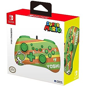 HORI Nintendo Switch HORIPAD Mini (Yoshi) Wired Controller Pad - Officially Licensed By Nintendo