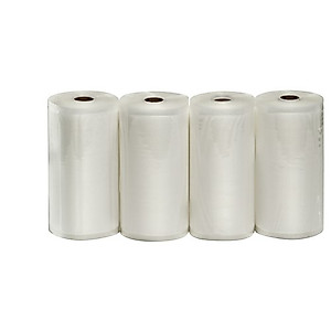 VacMaster Four 8" X 50' Rolls of Vacuum Sealer Bags for Foodsaver
