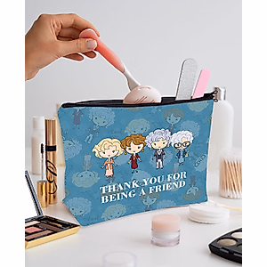 Golden Merchandise Fans Funny Singer Gear Merch Zipper Pouch TV Show Makeup Bag Merchandis for Women Friends Gifts Travel Cosmetic Bag