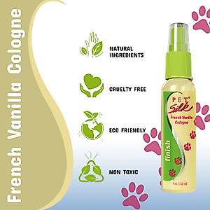 Pet Silk Clean Scent Pet Cologne 11.6oz, Odor Eliminator Animal Deodorant & Body Perfume Spray, Conditions and Deodorizes, Clean & Fresh Scent made for Dogs, Cats, Horses and more!