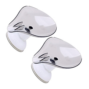 Alipis 2pcs Soap Box Soap Bar Dryer Wall Soap Dispenser Bracket Bathtub Soap Dish Rotating Storage Soap Dispenser Soap Container Decor Storage Rack Organizer to Rotate Dish Shape Plastic