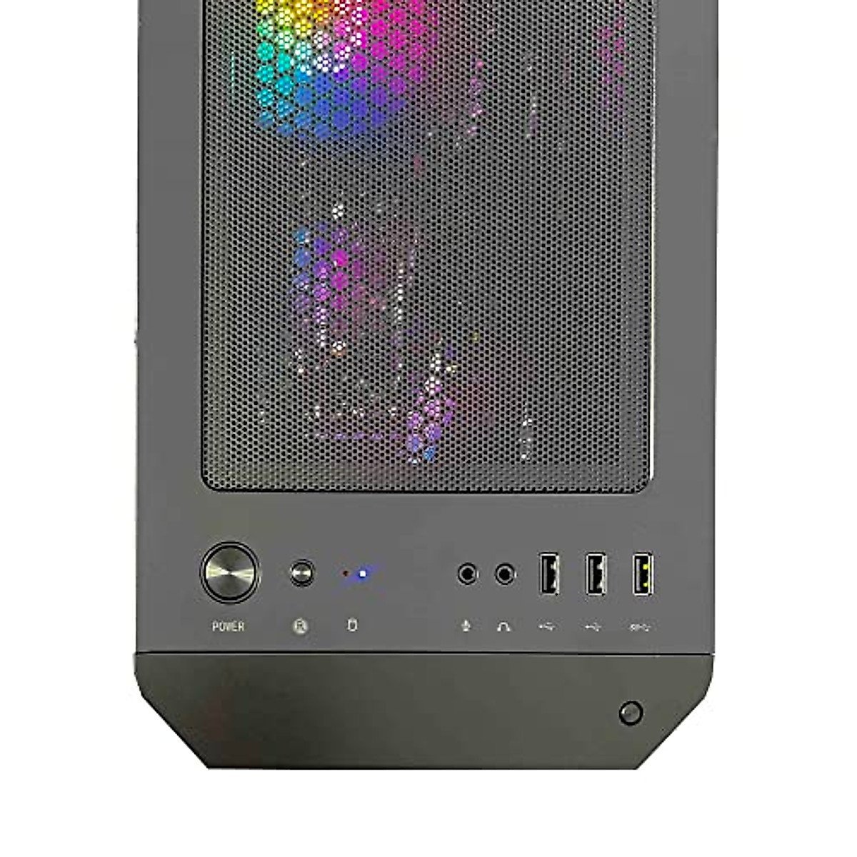 Pc NSX Raptor Gamers Desktop Gaming (AMD Ryzen 7 5700G 4.6GHz NVIDIA, 16GB 2 * 8 GB DDR4 3600, 512Gb M2 NVME SSD, RGB Fans, Windows 11 Home, WiFi Ready, Mouse and Keyboard)