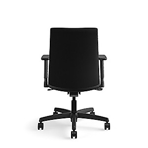 The HON Company HONIT105CU10 Ignition Task Chair, Upholstered Back, Black (Centurion)