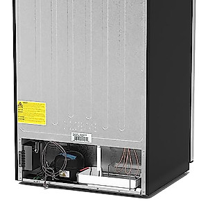 KoolMore KM-RUF-21S 21 cu. ft. Upright Convertible Freezer/Refrigerator, 2-in-1 Appliance, Storage for Fresh or Frozen Food and Drinks, Clear Shelves and Drawers [Silver]