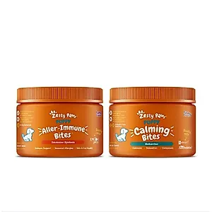 Zesty Paws Puppy Allergy & Immune Soft Chews + Puppy Calming Soft Chews