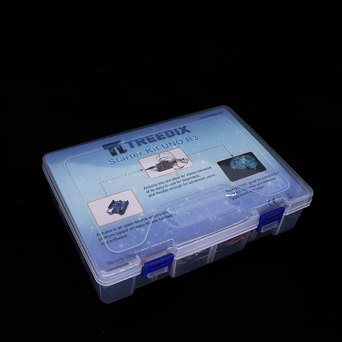 Treedix Basic Starter Kit Multi-Function Shield Learning Ultimate Starter Kit Compatible with Arduino IDE UNO R3 MEGA Nano Kit for Starter