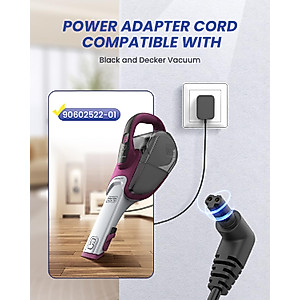 14V Charger for Black and Decker Dustbuster Smartech Handheld Vacuum 90602522-01 N561340, Black Decker Replacement Charger HHVJ315JD10 HHVJ315JMF71 HHVK320J10 HHVK320J61 Power Supply Cord