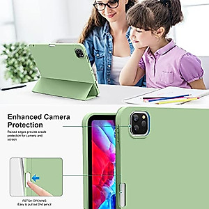 Aoub Crystal Case for iPad Pro 11 inch 4th/3rd Generation 2022/2021 - Beige