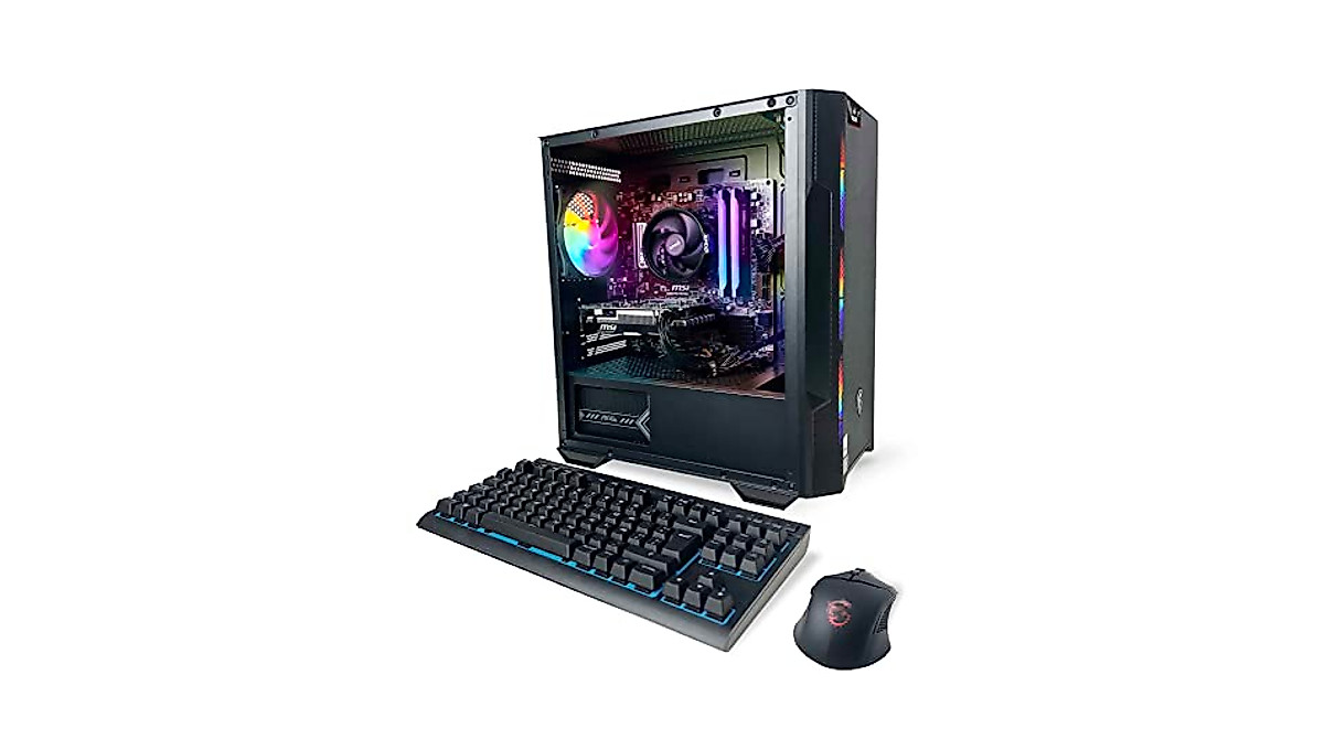 NSX Gaming PC Desktop | AMD Ryzen 5 & GTX 1650 Gaming Powerhouse