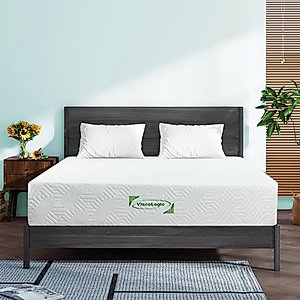 Viscologic 5 inch Full/Double Gel Infused Cool Sleep Supportive Hypoallergenic Gel Infused Reversible Foam Mattress, Perfect for Bunk Bed, Trundle, and Caravan Bed, CertiPUR-US Certified Foam