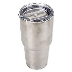 Elanze Designs #1 Dad 30 Oz Stainless Steel Travel Mug with Lid