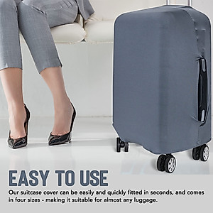 Stromguard Travel Luggage Cover I TSA approved Suitcase Protector I Luggage Covers for Suitcase I Suitcase cover Bag I Luggage protector I Durable & Washable I carry on luggage cover protector