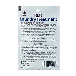RLR Natural Laundry Detergent Powder – Whitens, Brightens, Refreshes Baby Cloth Diaper Detergent, Musty Towels, Workout Clothes - Non-toxic, Fragrance-Free For Sensitive Skin (Pack of 5)