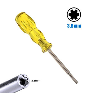 EEEKit 72 Pin NES Connector Replacement, NES Cartridge Slot with 3.8mm Screwdriver Bit Open Tool for NES 8 Bit System