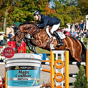 Absorbine Hooflex Magic Cushion, Veterinary Formulated Fast-Acting Relief, Reduce Hoof Heat for up to 24 Hours, 28 lb Tub