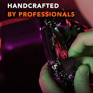Custom Wireless UN-MODDED PRO Controller compatible with PS5 Exclusive Unique Design (Fire Skull)