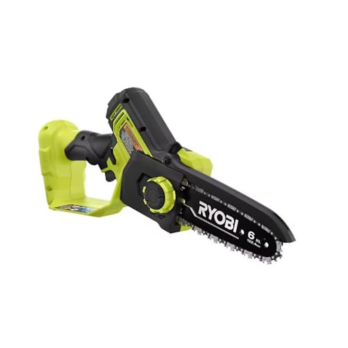 RYOBI ONE+ HP 18V Brushless 6 in. Compact Pruning Mini Chainsaw Kit with Battery and Charger (Bulk Packaged)