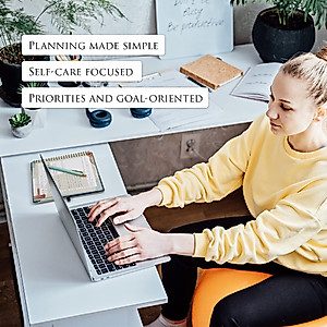 MESMOS Undated Daily Planner Organizer, To Do List Notebook for Women & Men, Small Business Cute Office Supplies, Productivity Planner, Daily Journal (120 Days,A5)