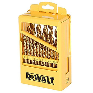 DEWALT, DW1969, 29-PC. PILOT POINT SET W/1/2" BIT