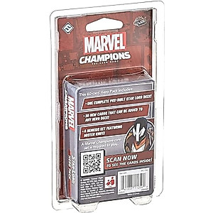 Marvel Champions The Card Game Star-Lord HERO PACK - Superhero Strategy Game, Cooperative Game for Kids and Adults, Ages 14+, 1-4 Players, 45-90 Minute Playtime, Made by Fantasy Flight Games