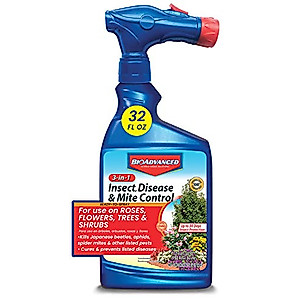 BioAdvanced 3-In-1 Insect, Disease and Mite Control, Ready-to-Spray, 32 oz