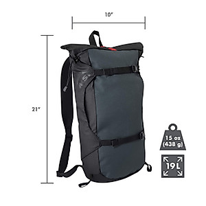 MSR Snowshoe Carry Pack, Charcoal, 19L