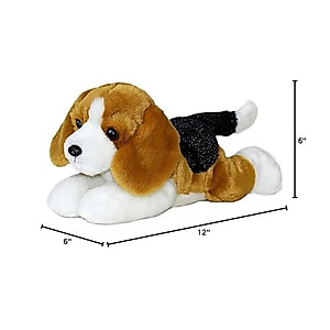 Aurora® Adorable Flopsie™ Buddy™ Stuffed Animal - Playful Ease - Timeless Companions - Brown 12 Inches