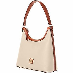 Dooney & Bourke Handbag, Pebble Grain Hobo Shoulder Bag - White