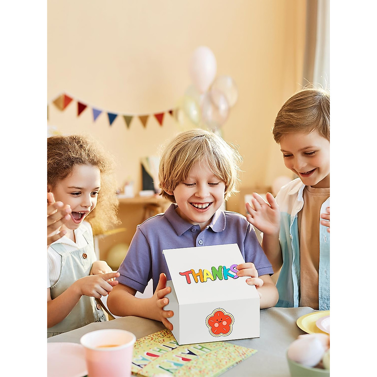 Eupako White Gift Boxes 5x5x3.5 25 Pack Kraft Paper Gift Boxes with Lids for Crafting, Gifts, Wedding, Birthday, Party, Cupcake