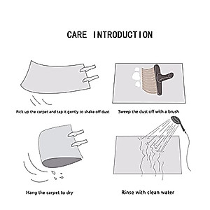 WJJFA Green Gold Ink Area Rug, Abstract Decorative Living Room Rug, Dining Room Rug Soft Washable Comfortable for Dormitory Apartment Balcony Sofa-5ft×8ft