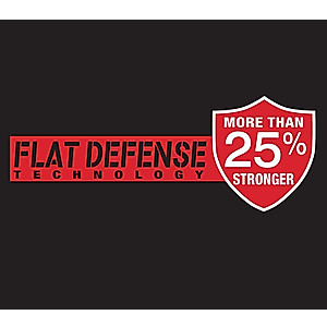 Bell 7091043 Flat Defense Mountain Bike Tire, 27.5" x 1.95-2.10", Black