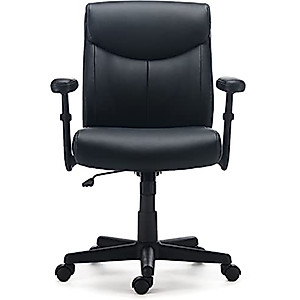 Staples Traymore Luxura Managers Chair, Black (53245)