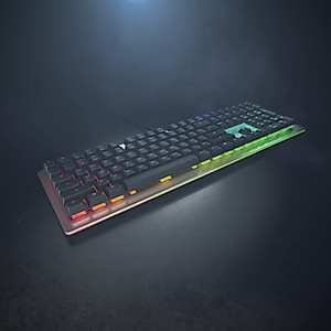 Cherry MV 3.0 Viola Wired Mechanical Gaming Keyboard. RGB Backlight with Cross Linear Viola Switches. from The Makers of The MX Switch. (Black)