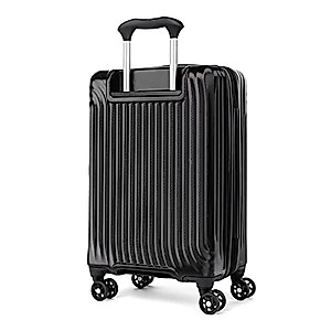 Travelpro Maxlite Air Hardside Expandable Luggage, 8 Spinner Wheels, Lightweight Hard Shell Polycarbonate, Black, Carry-On 21-Inch