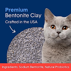 Boxie Extra Strength Cat Litter, 35-Day Odor Control, Clumping Clay, 28lb